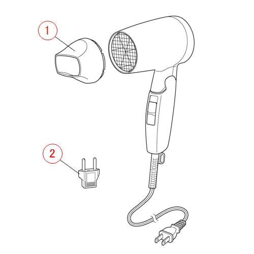 ☆パーツ☆ヘアードライヤー/BI14 – テスコムオンラインショップ